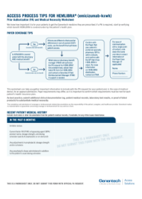 Resources for Your Patients | HEMLIBRA® (emicizumab-kxwh)