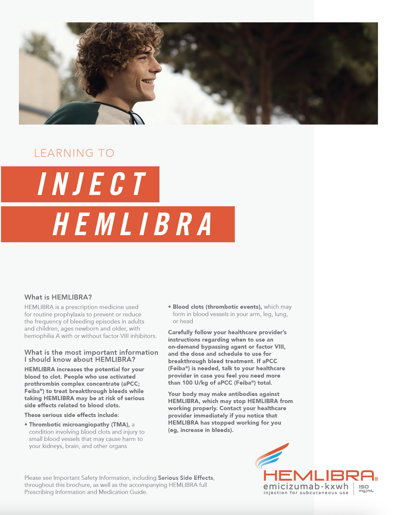 Resources for Your Patients | HEMLIBRA® (emicizumab-kxwh)